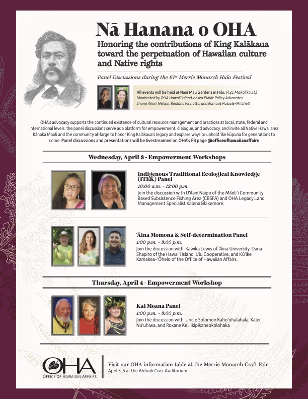 OHA-MM-Panel - The Office of Hawaiian Affairs (OHA)